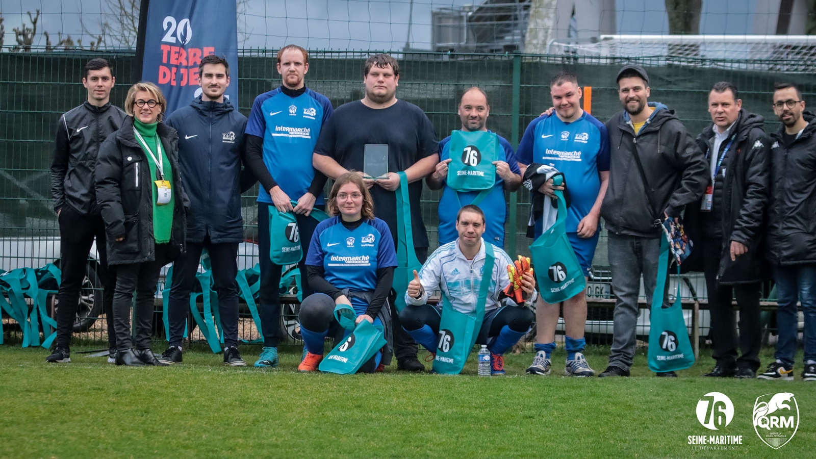 Arcaux et Quincampois remportent la 2ème édition de la QRM Handi'Cup - QRM