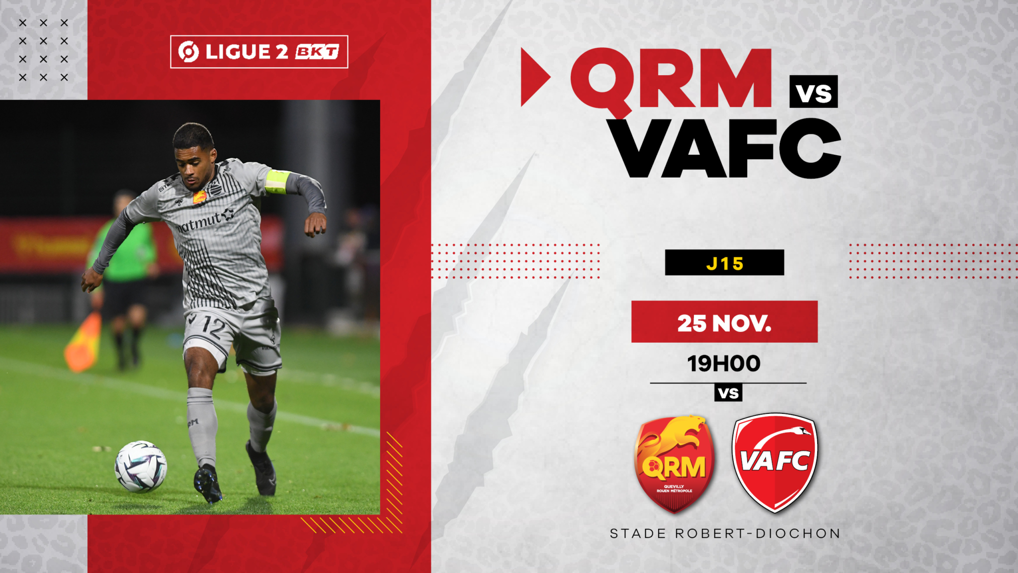 Prenez vos places pour QRM-Valenciennes (J15) - QRM