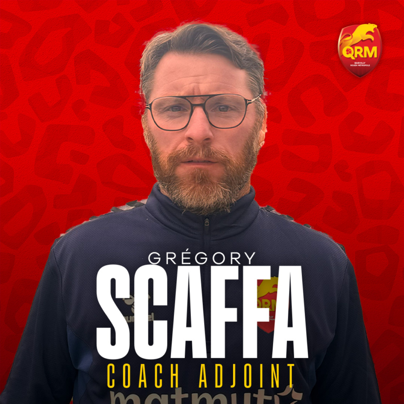Grégory Scaffa, nouvel entraîneur adjoint - QRM