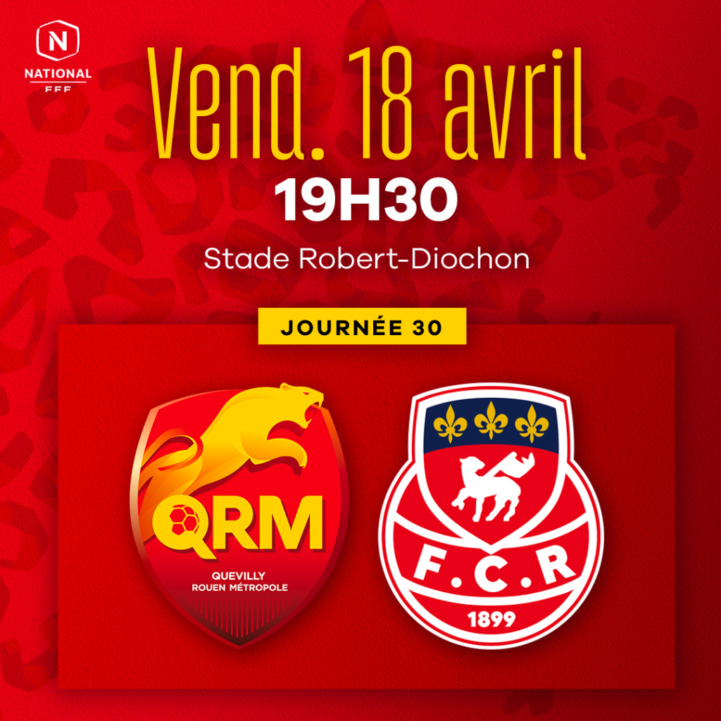 COMMUNIQUÉ BILLETTERIE - QRM 🆚 FC Rouen - QRM