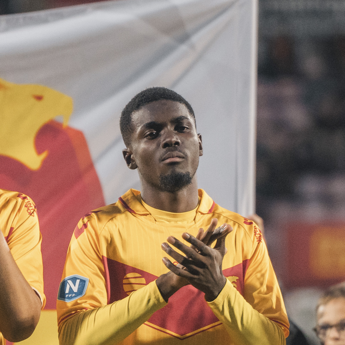 Fabien Valéri et Jérémy Mounsesse au micro de la presse avant Le Puy. - QRM